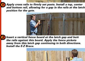 E-Z Brace: Simplifying Gate Setup - EZ-BRACE