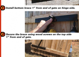 E-Z Brace: Simplifying Gate Setup - EZ-BRACE